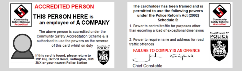 The community safety accreditation scheme (CSAS) | The Met | Thames ...